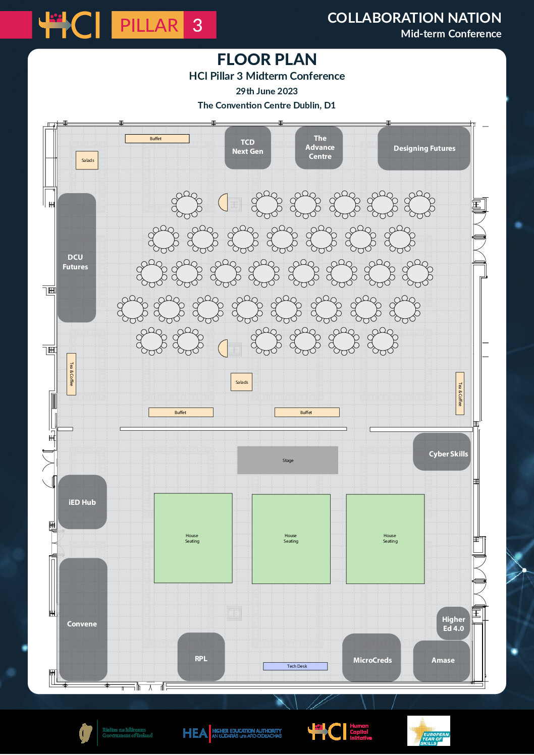 Map of Exhibition | Higher Education Authority